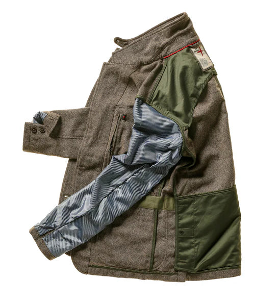 Relwen Heritage Trap Blazer in Brown/Cream Birdseye – Jack Jerome