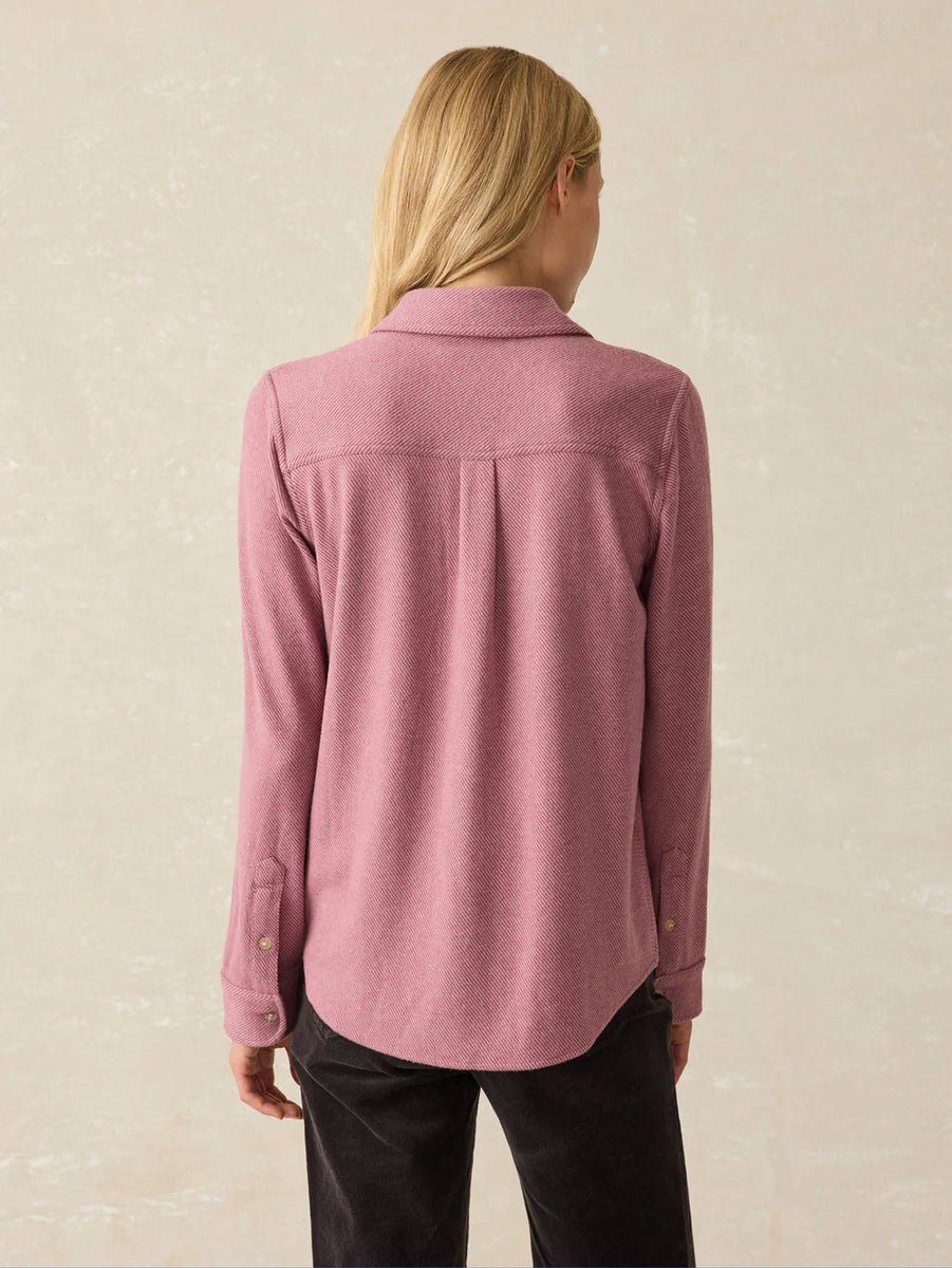Faherty Legend Sweater in Rose Twill – Jack Jerome